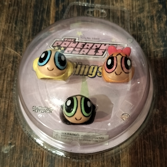 Cartoon Network | Toys | 999 Powerpuff Girls Rings Brand New Cartoon ...